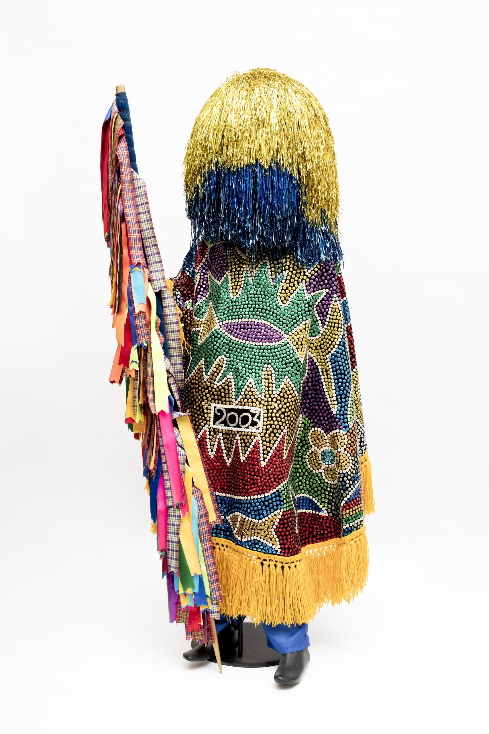 Vestimenta de Caboclo de Lança do Maracatu Piaba de Ouro - Museu Afro ...
