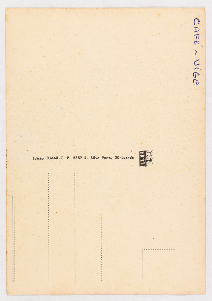 Cartão Postal - Café - Uige - Museu Afro Brasil
